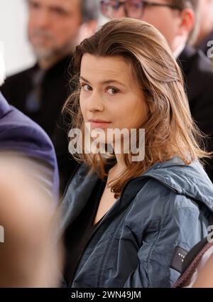 Klimaaktivistin und Autorin Luisa Neubauer aufgenommen in Berlin , 18. ...