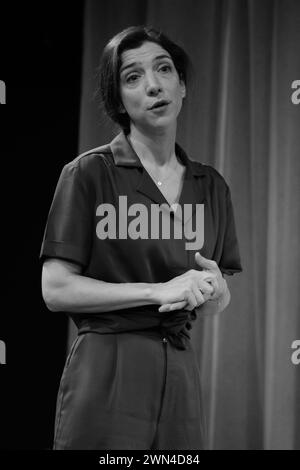 Actress Ana Mayo performs during the presentation of My grandmother is ...