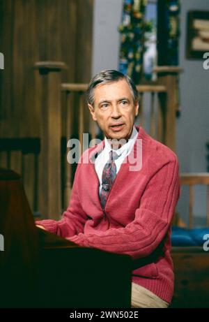 FRED ROGERS OF PUBLIC TV'S "MISTER ROGERS' NEIGHBORHOOD Stock Photo - Alamy