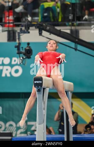 October 23, 2023: Kayla Dicello of the United States (57) competes on ...
