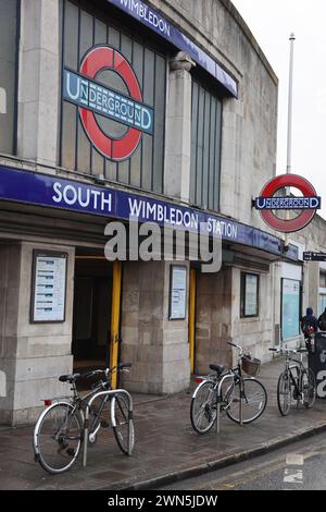 South Wimbledon London Underground Station Stock Photo - Alamy