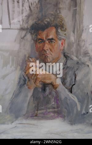 Leonard Bernstein in Washington D.C. at the opening night of the JFK ...