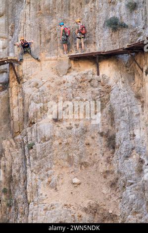 09/10/11 A group make their way round the most dangerous path in the ...