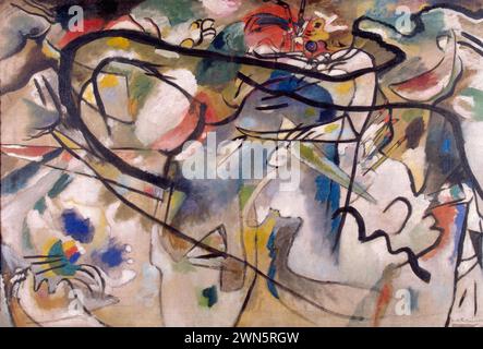 Kandinsky - Sketch for Composition V, 1911 Stock Photo - Alamy