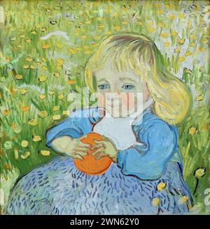 Vincent van Gogh – Child with Orange 1890 Stock Photo - Alamy