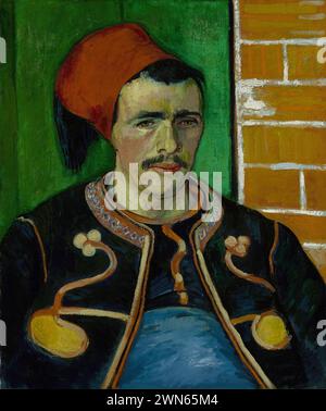 Vincent van Gogh, The Zouave 1888 Oil on canvas. Van Gogh Museum ...