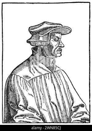 Ulrich Zwingli, auch Huldrych Zwingli (1484-1531), Swiss theologian and ...