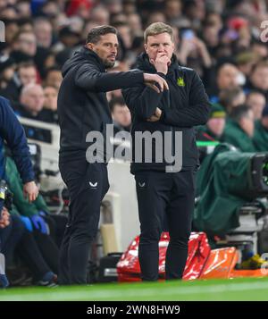 Jason Tindall assistant manager of Newcastle United arrives during the ...