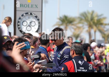 Sakhir, Bahrain. 01st Mar, 2024. Motorsport: Formula 1 World ...