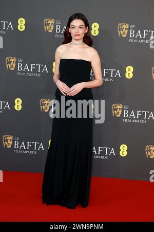 British-French actress, Emma Mackey attends the photocall of "Full Phil ...