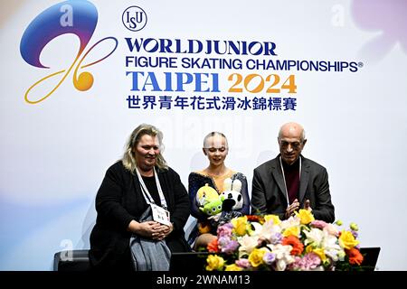 Jana HORCICKOVA (CZE), during Junior Women Free Skating, at the ISU ...