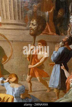 Nicolas Poussin painting, "The Triumph of David". 1631-33; David and ...