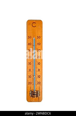 Room thermometer against a white background, 45 degrees Stock Photo - Alamy