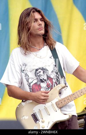 Monza Italy 07/10/1999 : Gianluca Grignani, Italian singer ,during the ...