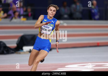 Yuliia Levchenko (UKR, High Jump) during the 2024 World Athletics ...