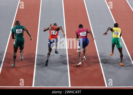 Christian Coleman (USA, 60 Metres) during the 2024 World Athletics ...