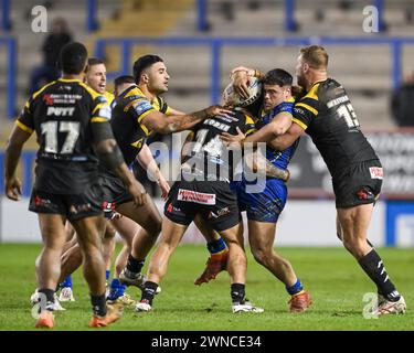 Joe Westerman and Liam Horne of Castleford*** during the Super League ...