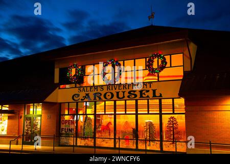 Riverfront Carousel, Riverfront Park, Salem, Oregon Stock Photo - Alamy