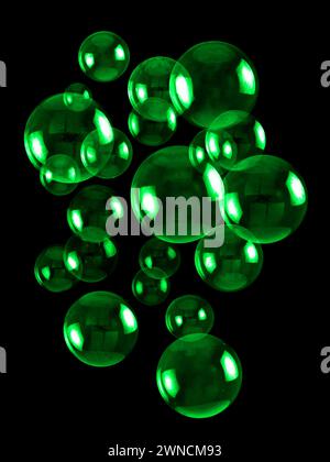 Chemistry of bubbles Stock Photo - Alamy