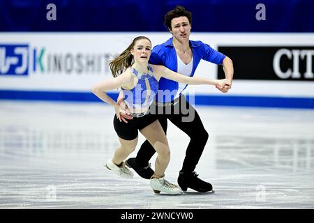 Molly HAIRSINE & Alessio SURENKOV-GULTCHEV (GBR), during Junior Ice ...