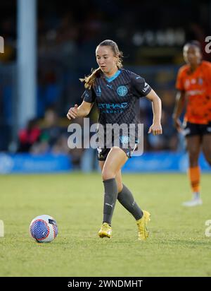 Leah Davidson of Melbourne City during the A-League Women's soccer ...