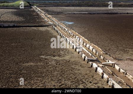 salt pan in the period when there is no evaporation Stock Photo - Alamy