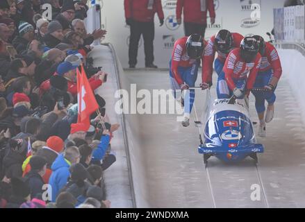 ROHNER Timo, HERSPERGER Mathieu (Switzerland), GER, IBSF Bob World Cup ...