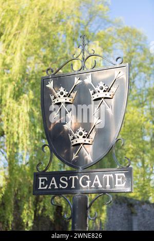The Coat of Arms of Bury St Edmunds symbolizes the heritage and history ...