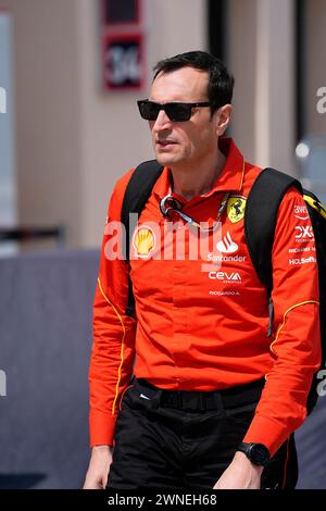ADAMI Riccardo, Race Engineer of the Scuderia Ferrari, portrait during ...