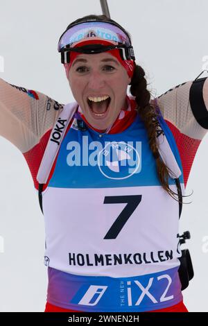 HAECKI-GROSS Lena , Women 12,5 Km Mass Start during the BMW IBU World ...