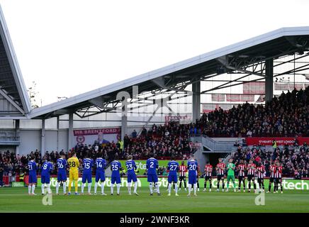 Brentford v Chelsea - Premier League - Gtech Community Stadium. Moises ...