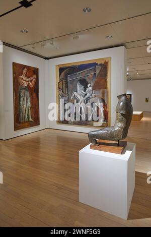 Masterpiece in the MART Museum, Trento, Italy Stock Photo - Alamy