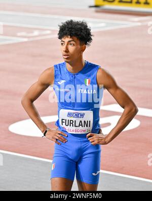 Mattia Furlani (ITA) Long Jump Men during the Meeting de Paris Indoor ...