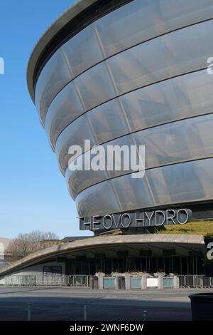 The OVO Hydro indoor arena at River Clyde, located within the Scottish ...