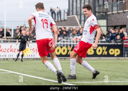 0:3 Goal, celebration, from left: Atakan Karazor, Jeff Chabot, Ramon ...