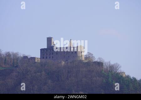 Trimburg castle ruin , Germany, Bavaria, Lower Franconia, Unterfranken ...