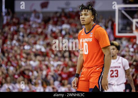 March 2, 2024: Illinois Fighting Illini guard Terrence Shannon Jr. (0 ...