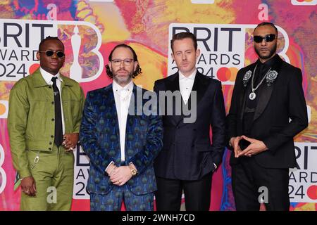 Saul Milton (left) and Will Kennard of Chase & Status attending the ...