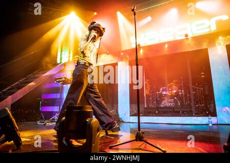 Milan, Italy. 02nd Mar, 2024. The Swedish singer-songwriter Hanna ...