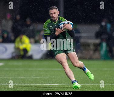 Galway, Ireland. 02nd Mar, 2024. Cathal Forde of Connacht with the ball ...