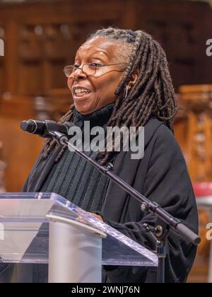 Whoopi Goldberg attends the Harry Belafonte HB95 benefit tribute, in ...