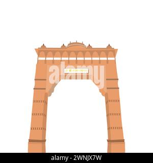 Khatu Shyam Temple Toran Dwar Stock Vector Image & Art - Alamy