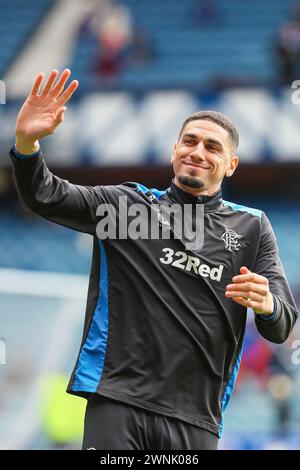 LEON BALOGUN, professional football player, playing for Rangers FC ...