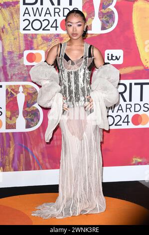 Griff bei der Verleihung der 44. BRIT Awards 2023 in der O2 Arena ...