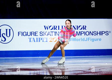 Rena UEZONO (JPN), during Exhibition Gala, at the ISU World Junior ...