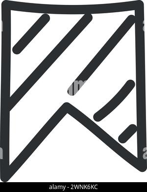 pennant sketch icon Hand Draw Vector Stock Vector Image & Art - Alamy