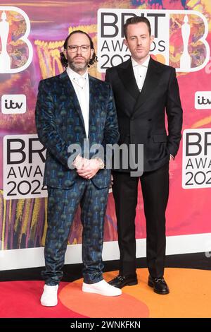 Saul Milton and Will Kennard of Chase and Status, The BRIT Awards 2011 ...