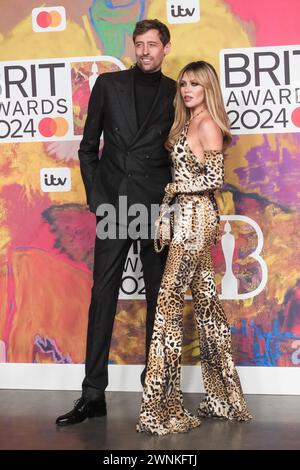 London, UK. Abigail Clancy photographed attending the BRITS Awards at ...