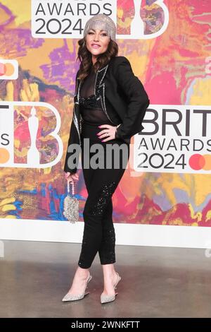 Jaime Winstone attending the Brit Awards 2024 at the O2 Arena, London ...