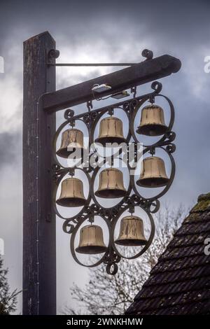Bolney, March 1st 2024: The recently-closed Eight Bells in Bolney, West ...